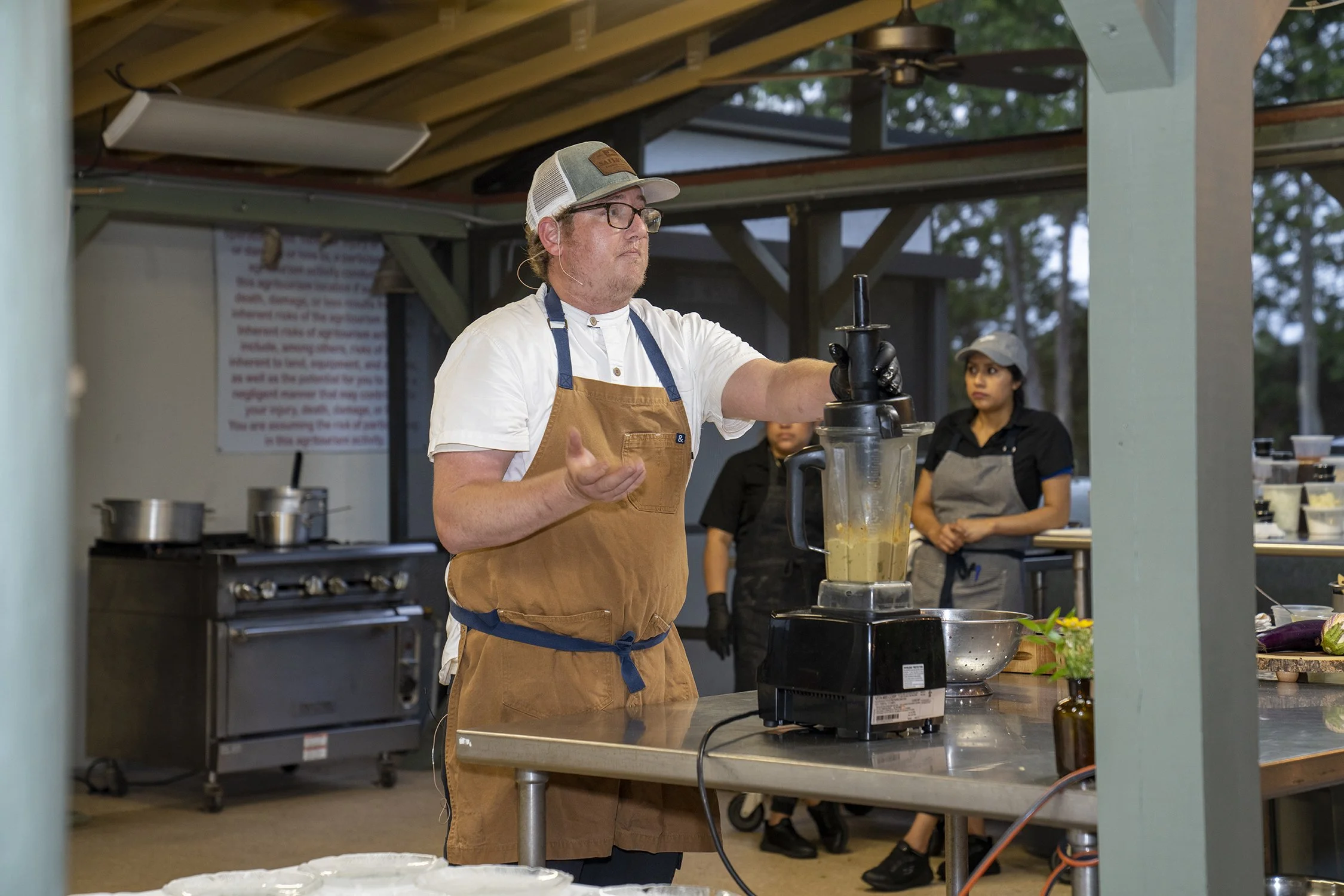 Executive Chef Taylor Mohlman from District Table & Bar, Demonstration ...