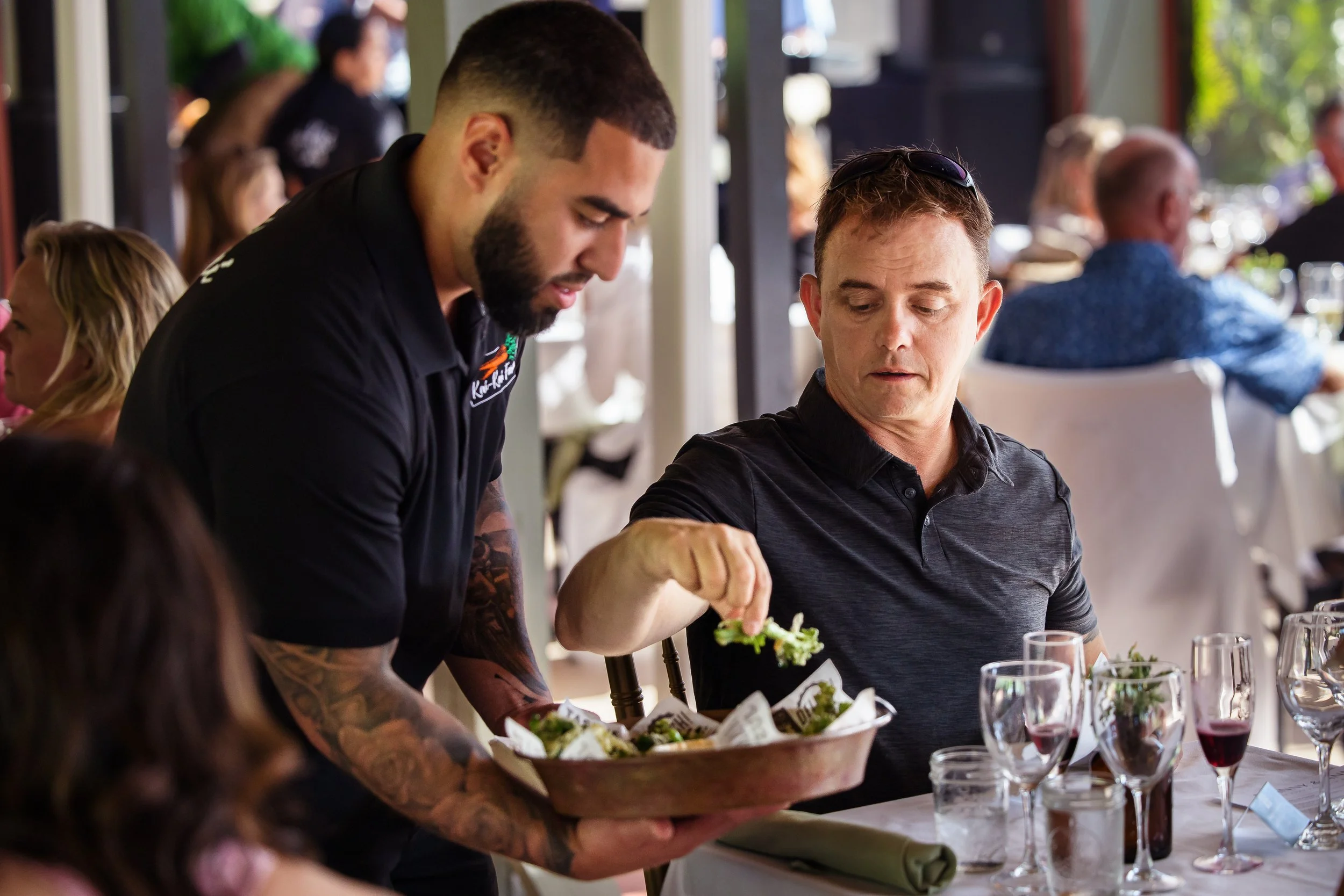 Executive Chef Zach Bell from Lost Tree Club, Farm to Table Dinner and ...