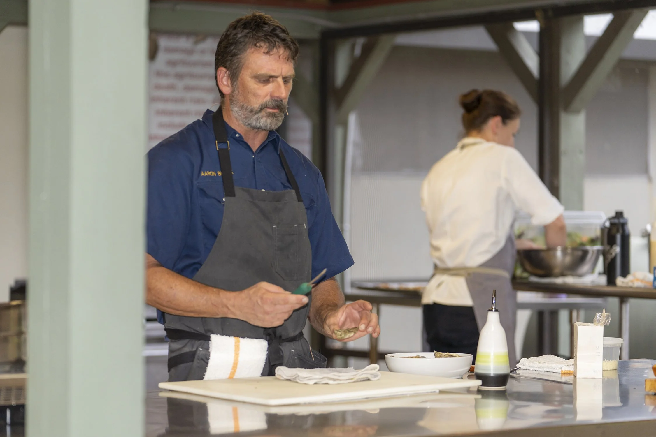 Chefs Sarah Black and Aaron Black, Demonstration Dinner 05/22/2023 ...
