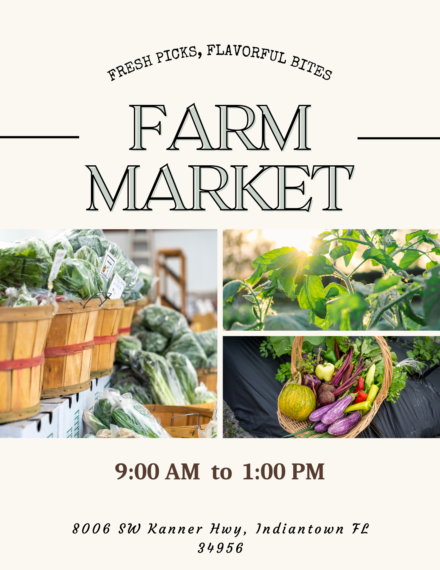 Farm Market — Kai-Kai Farm - Produce - Farm Dinners - Weddings & Events - Indiantown - Stuart