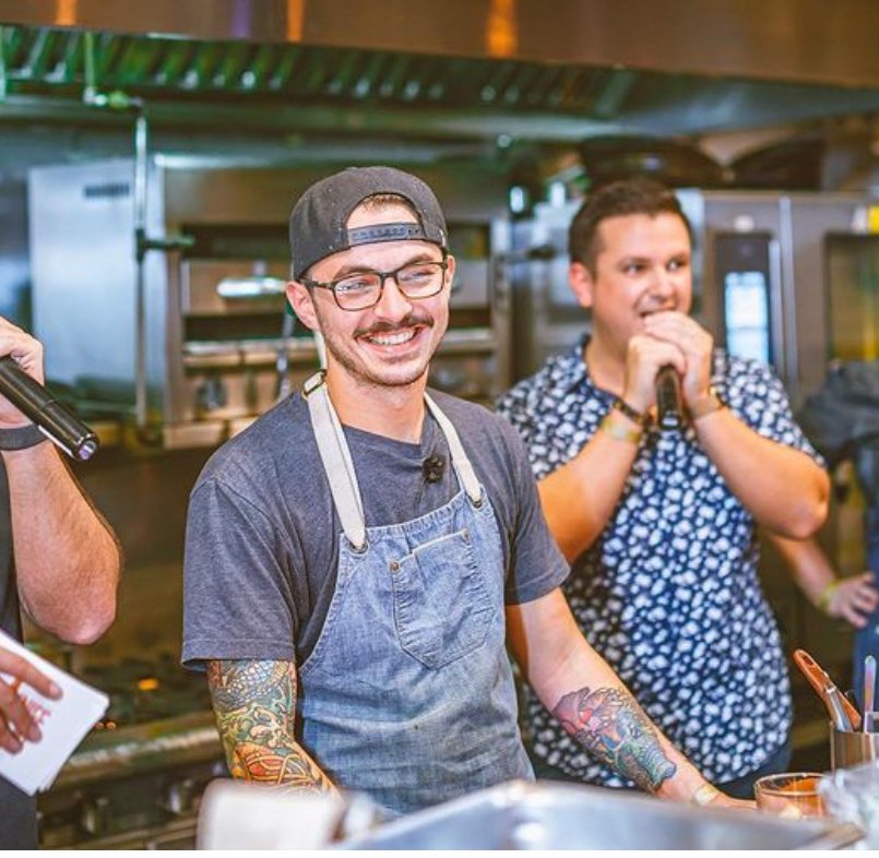 Cooking class without the hands-on watch chefs prepare the meal you eat ...
