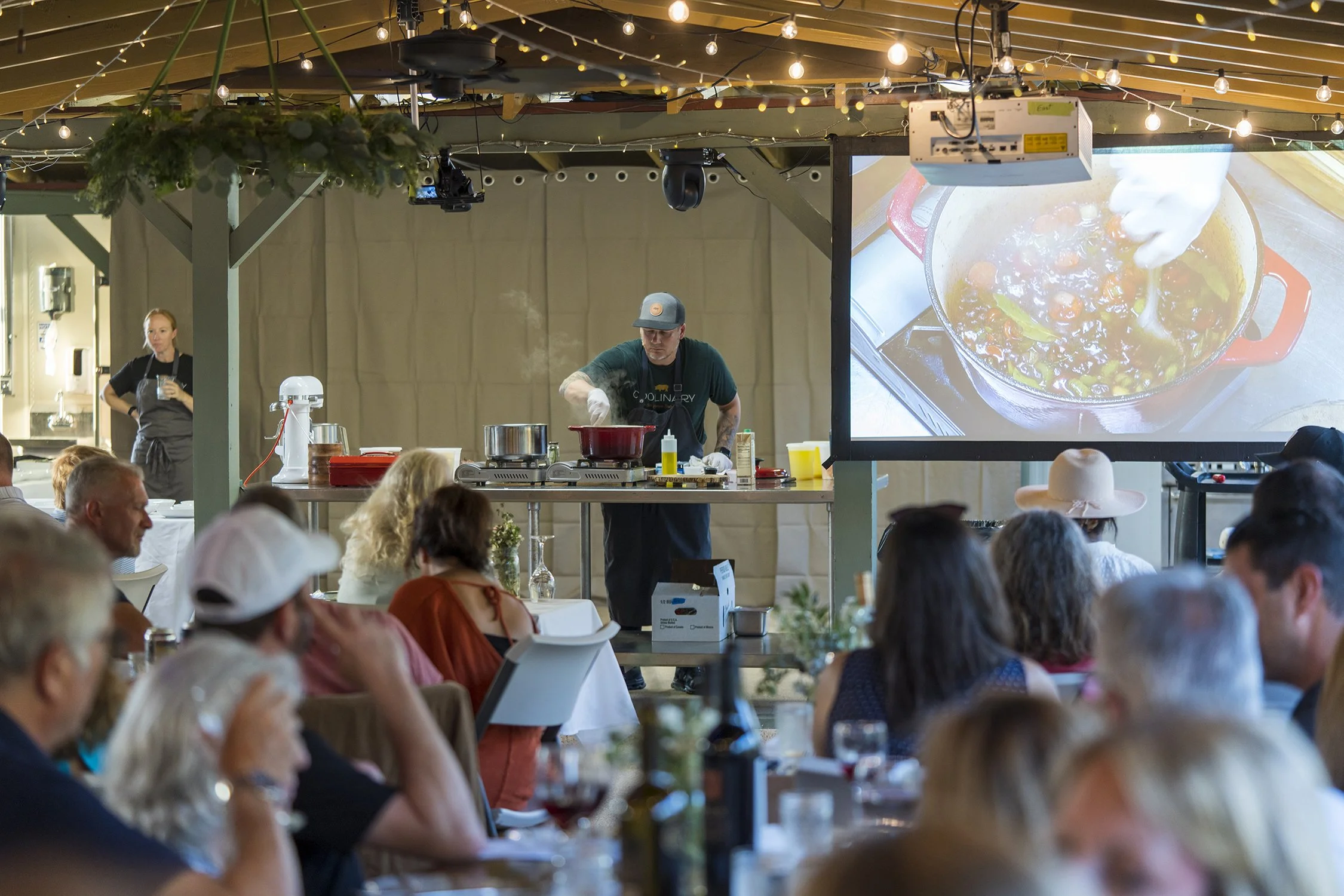 Eat local vegetables and more with farm to table dining at this small ...