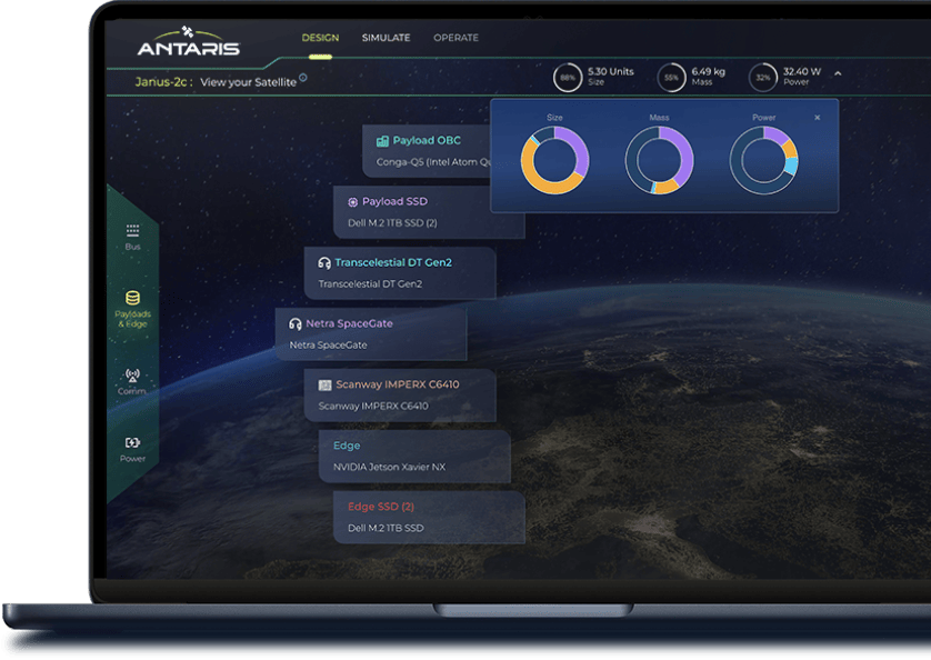 Antaris Design Studio | Design and Build a Satellite in Minutes — Antaris™