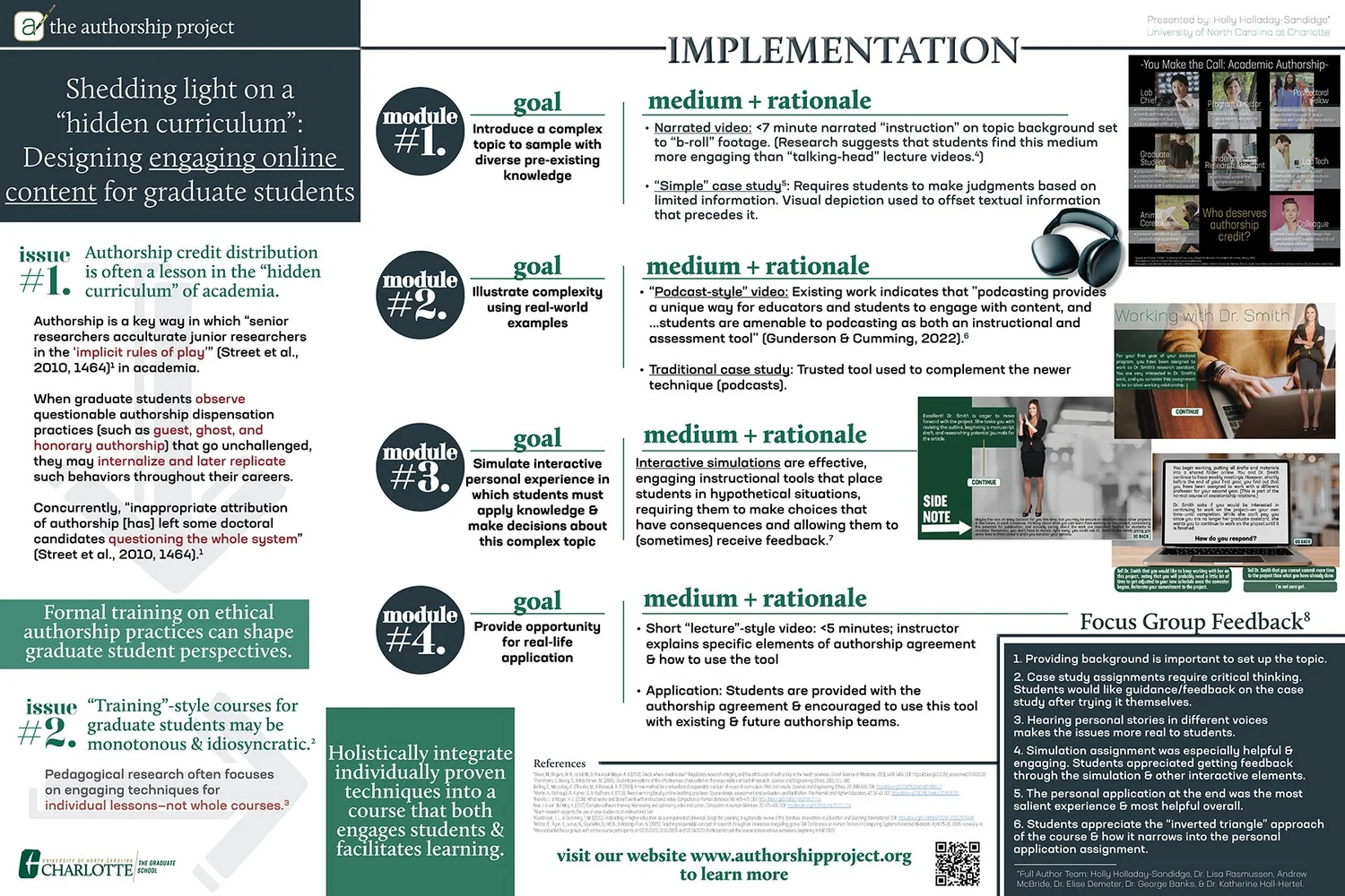 Our Work — the authorship project