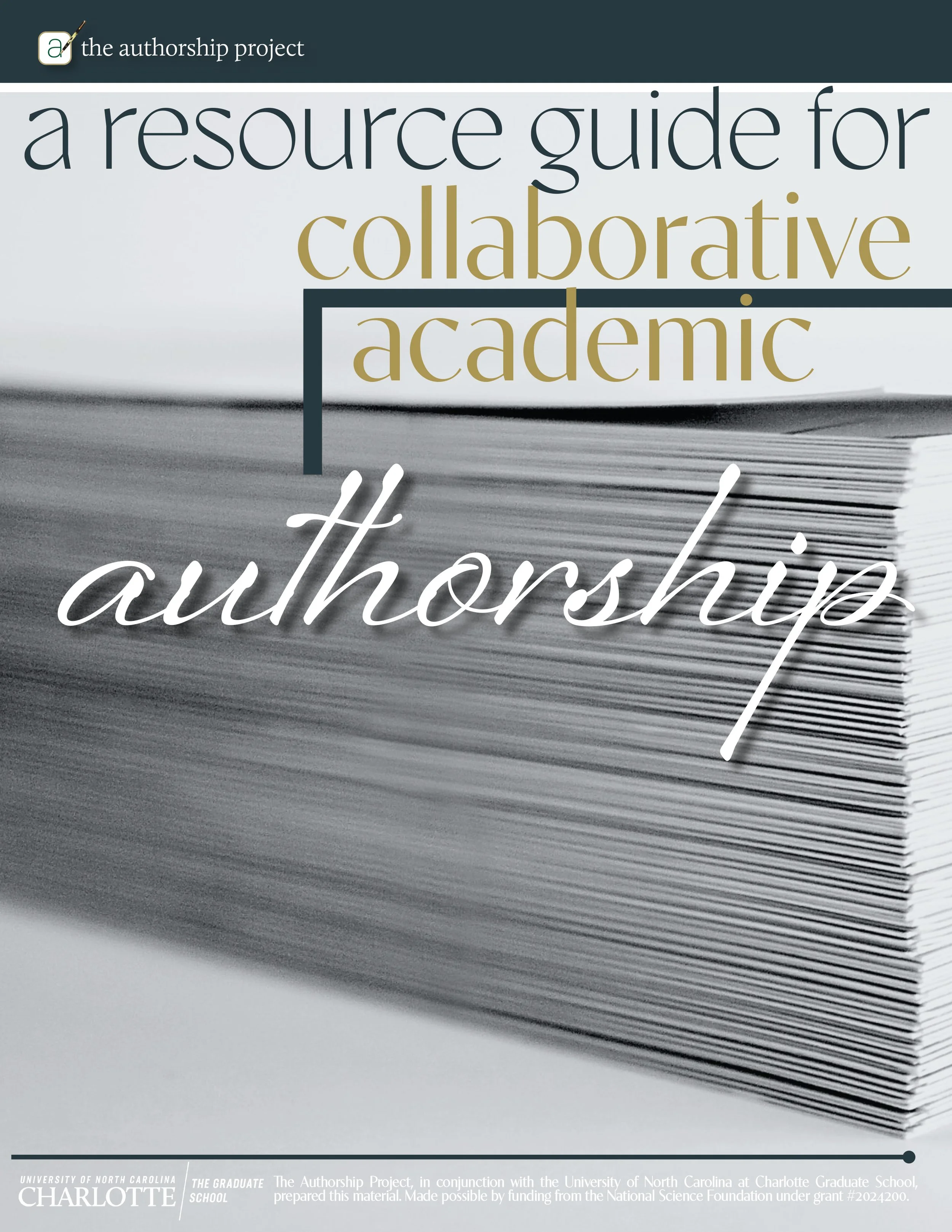 For students — the authorship project