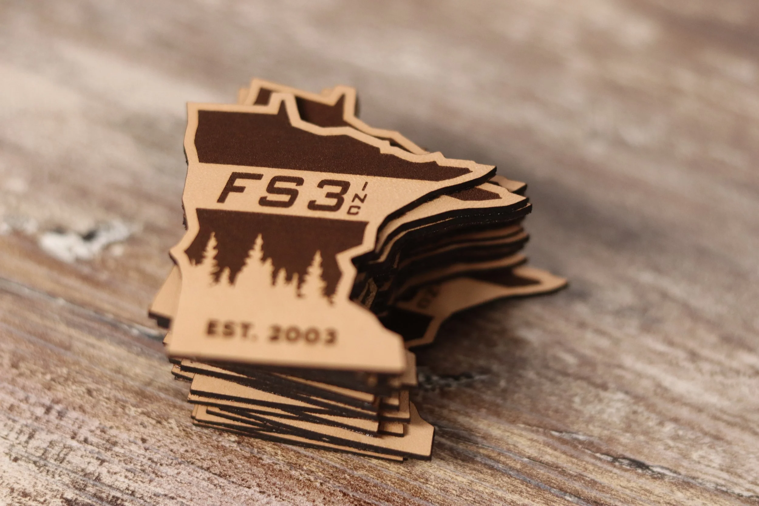 Leather Patch Hats — Knapp Graphics