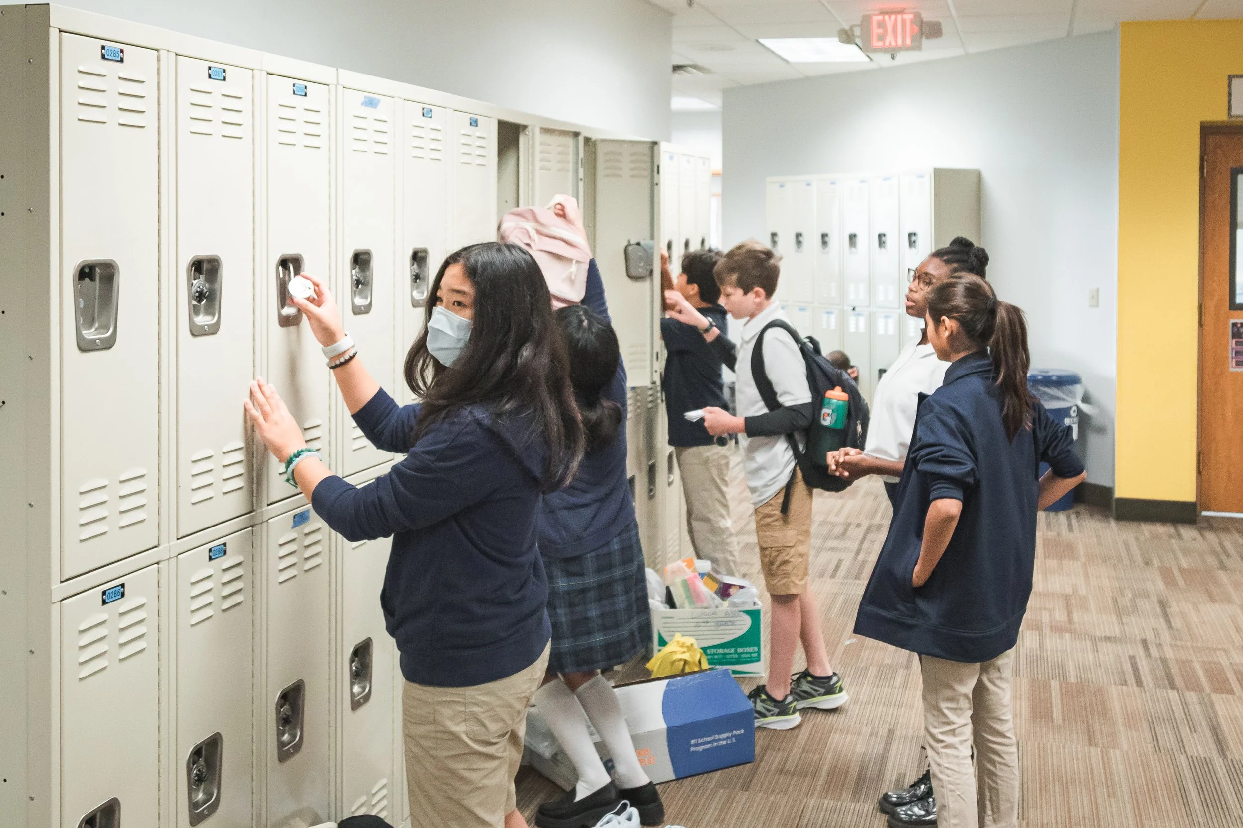 Middle School Lockers Size