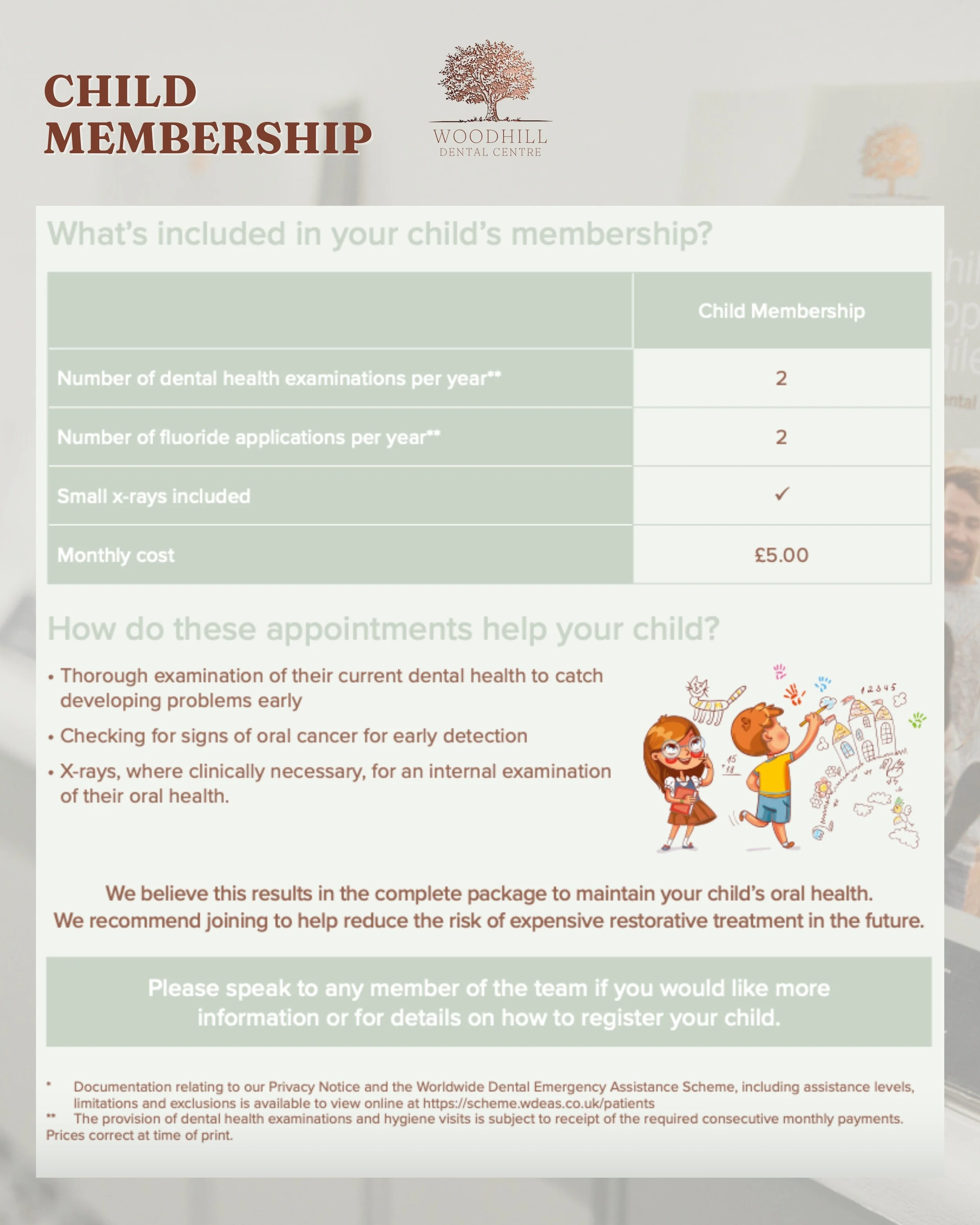 Practice Plan — Woodhill Dental Centre