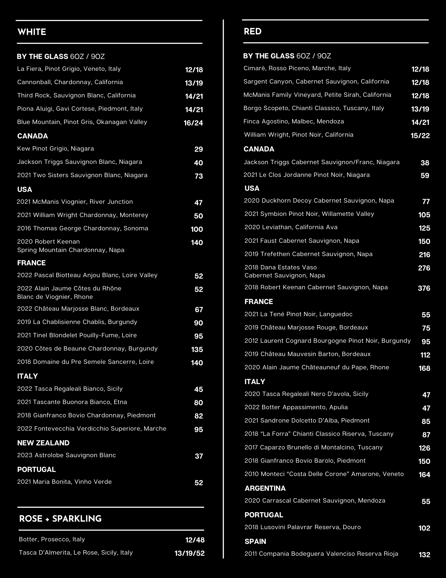 WINE — The Underwing | The Gaslight District