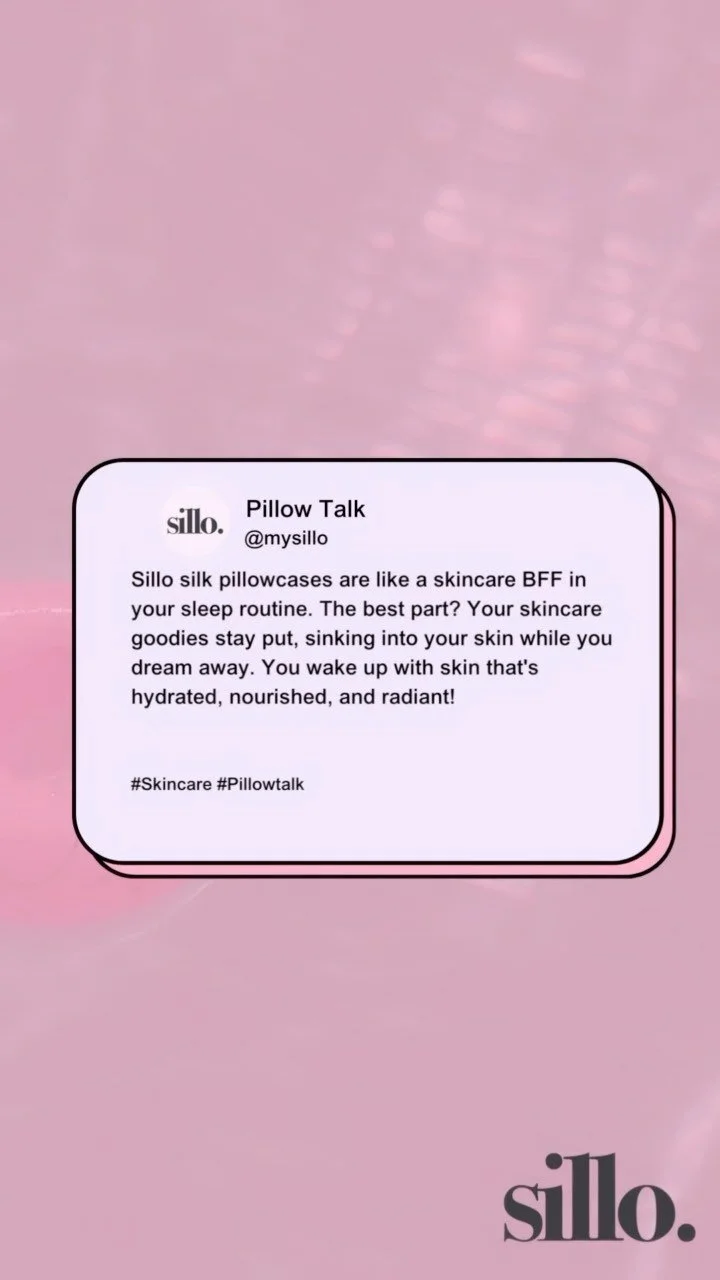 Sillo Silk Pillowcases: Your Ultimate Self-Care Companion.
