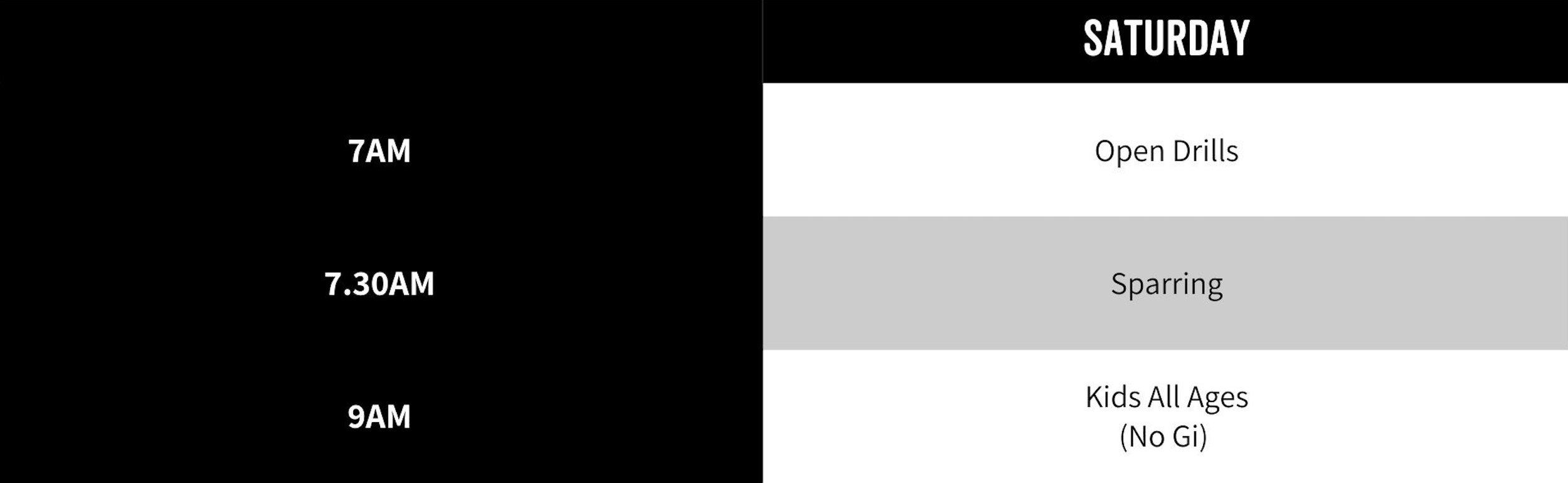 Timetable — Chess Club Kawana