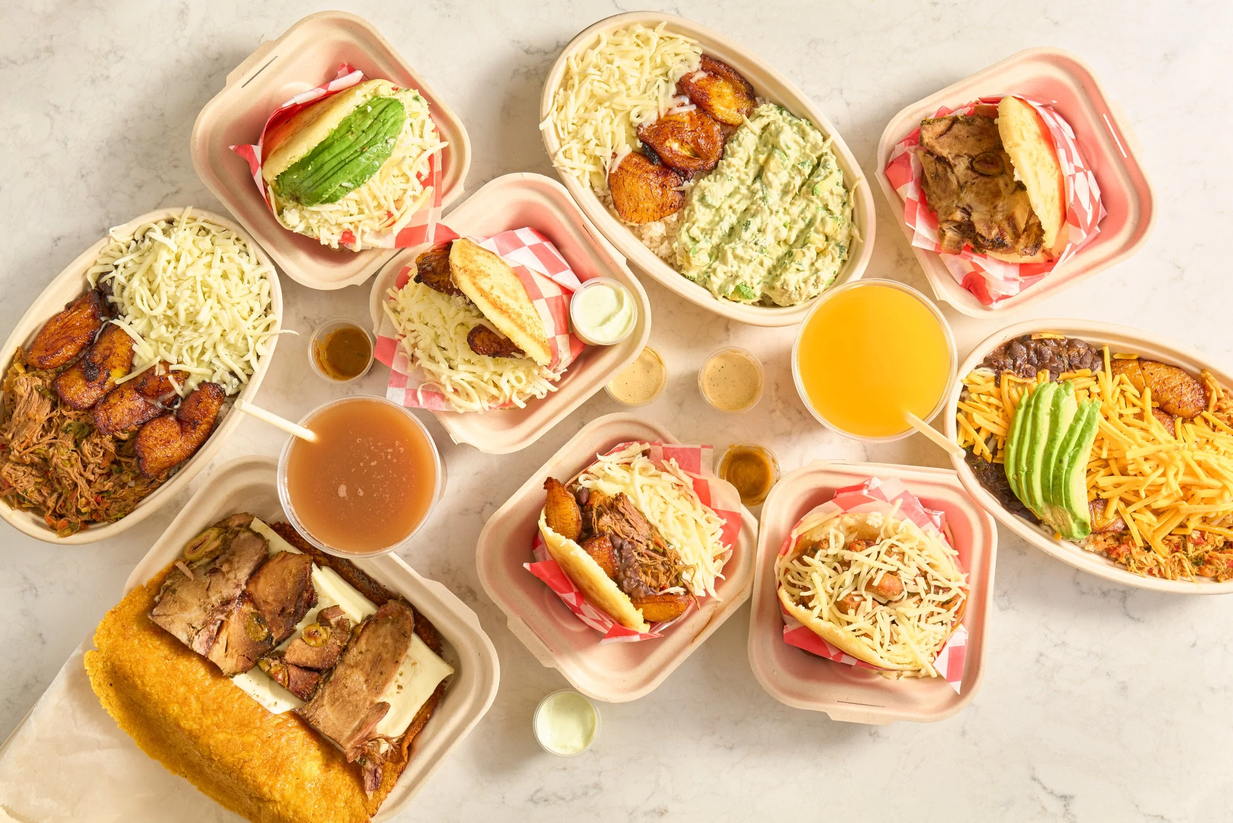 La Bicicleta Arepa Bar in Allentown- Arepas, Empanadas, Tequeños, Cachapas