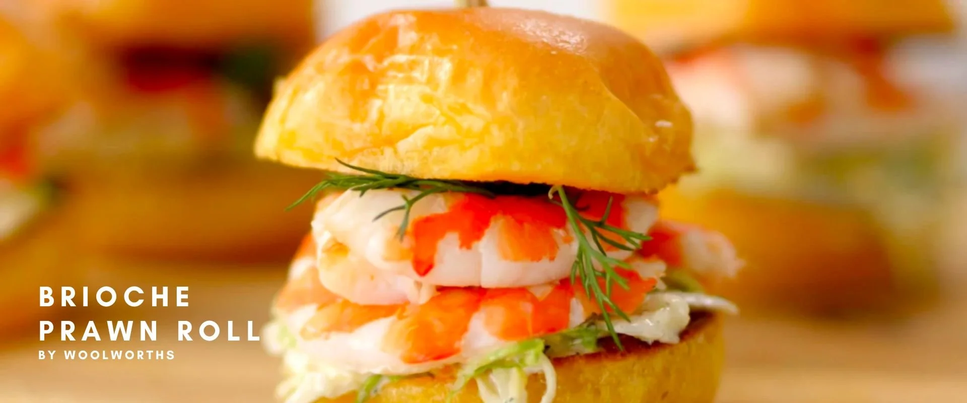 Brioche Prawn Roll with Shaved Brussels Sprout Slaw — THORNLEIGH ...