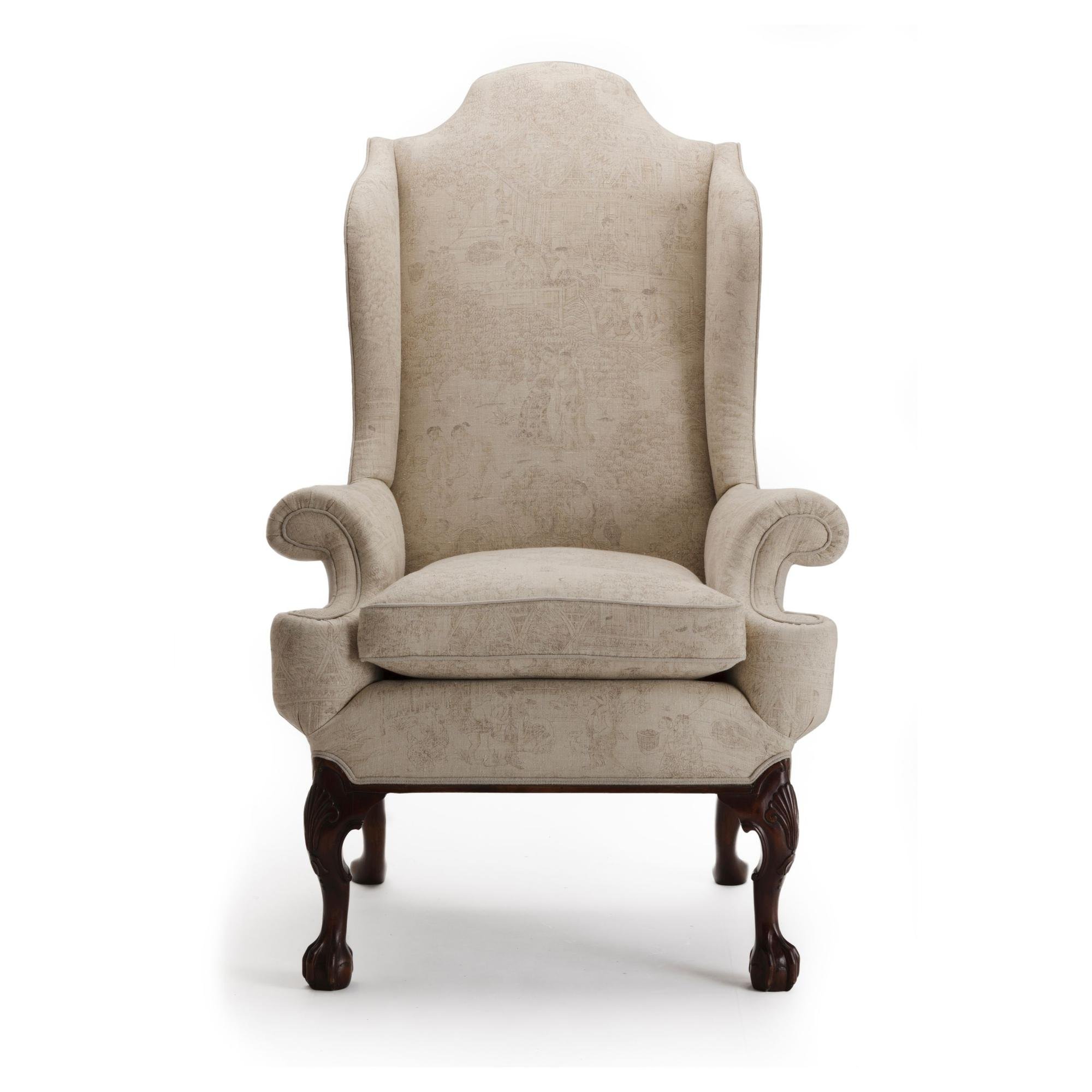Lennox Wing Chair Handmade to Order