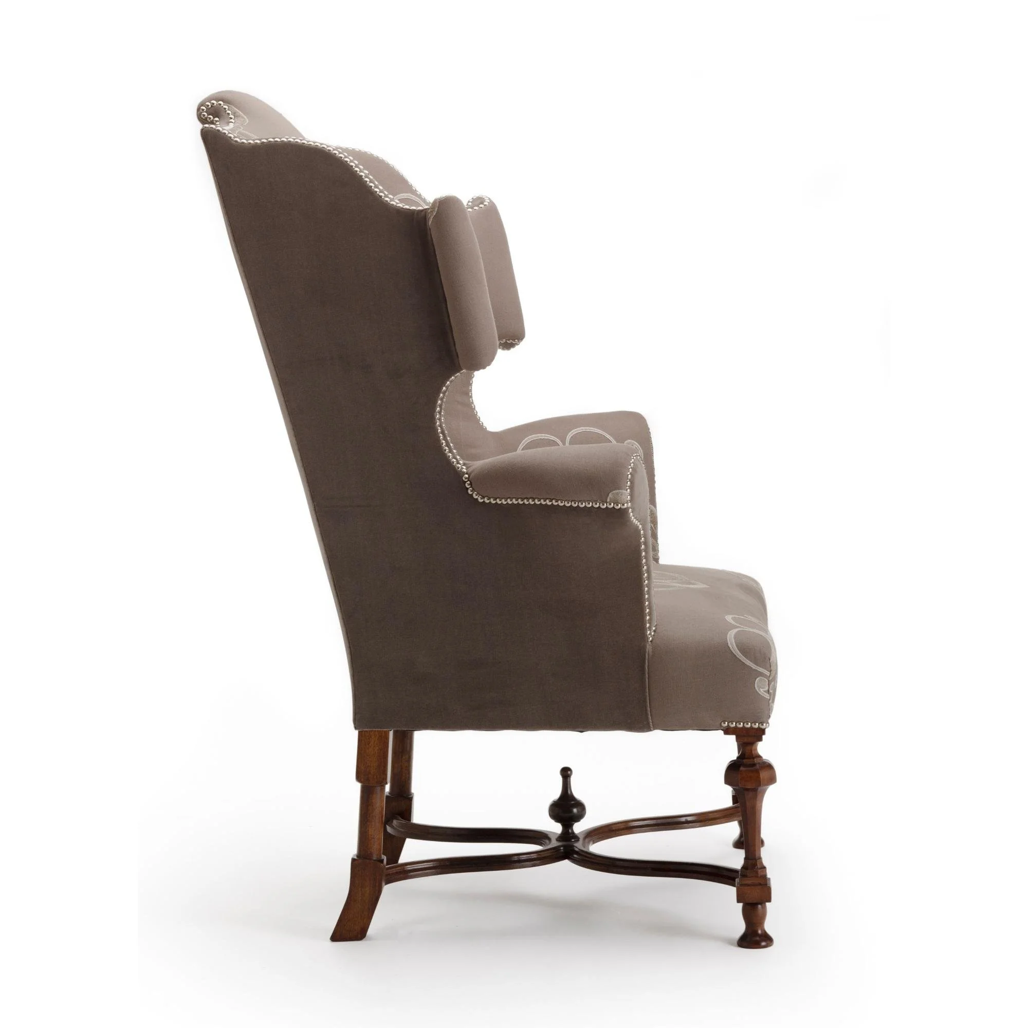 William & Mary Wing Chair — The Odd Chair Company
