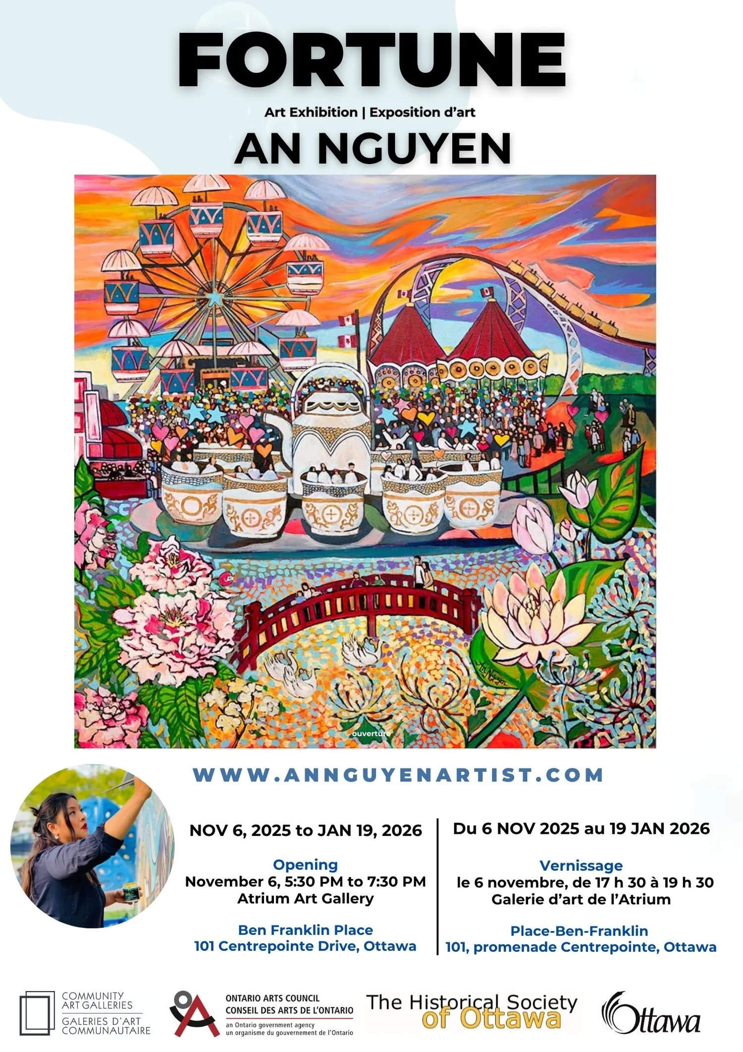 “Fortune” – An Art Exhibition by Vietnamese Canadian Artist An Nguyen ...