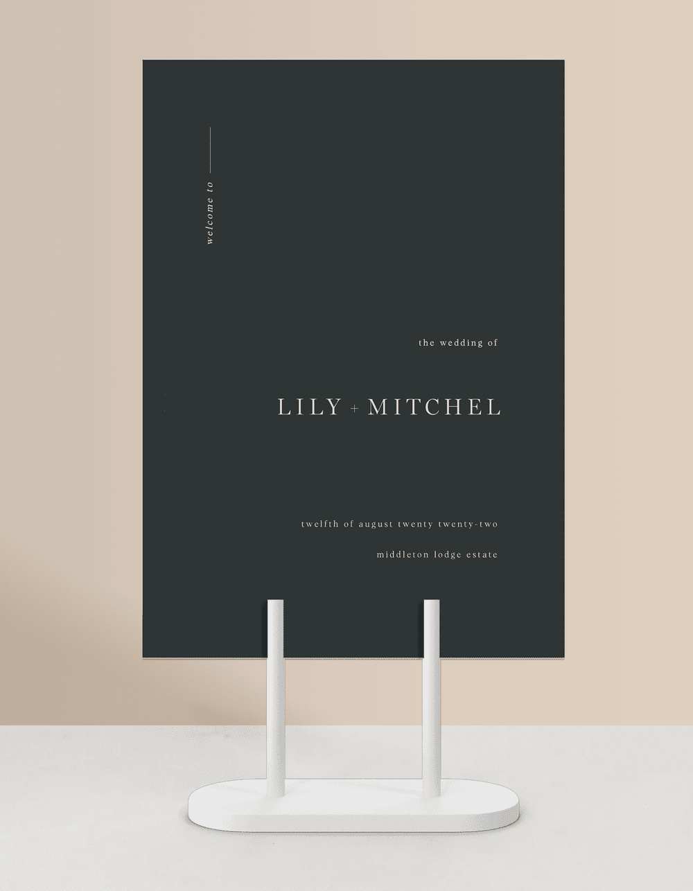 Welcome Signs — Stamp Design Co | Luxury Wedding Stationery