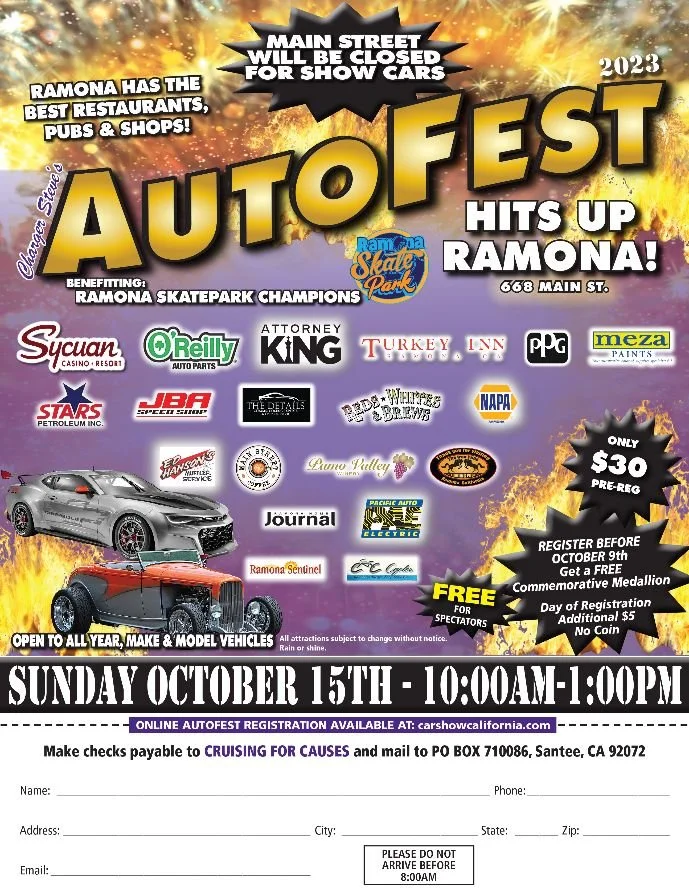 Upcoming Shows — Car Show California