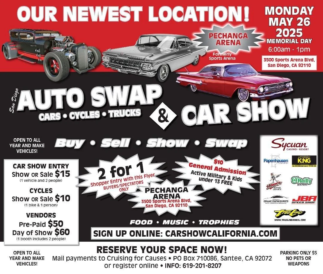 Upcoming Shows — Car Show California