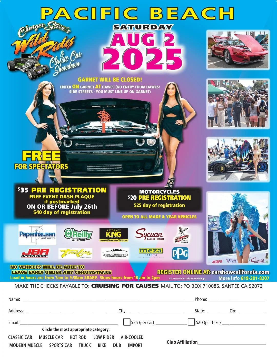 Upcoming Shows — Car Show California