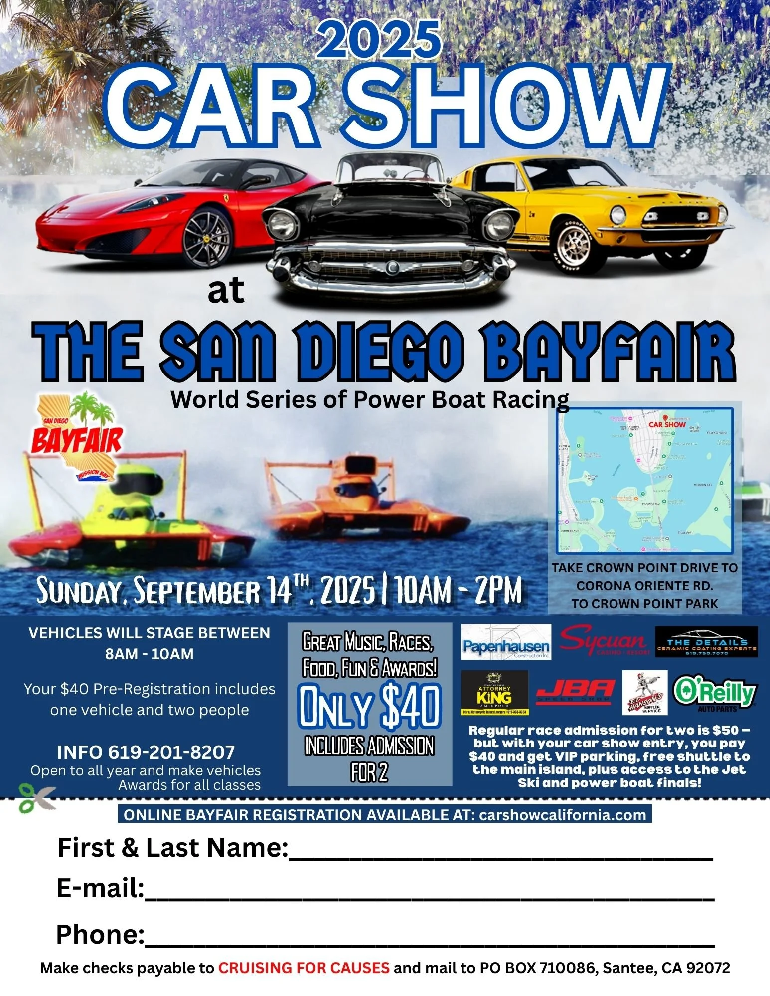 Upcoming Shows — Car Show California