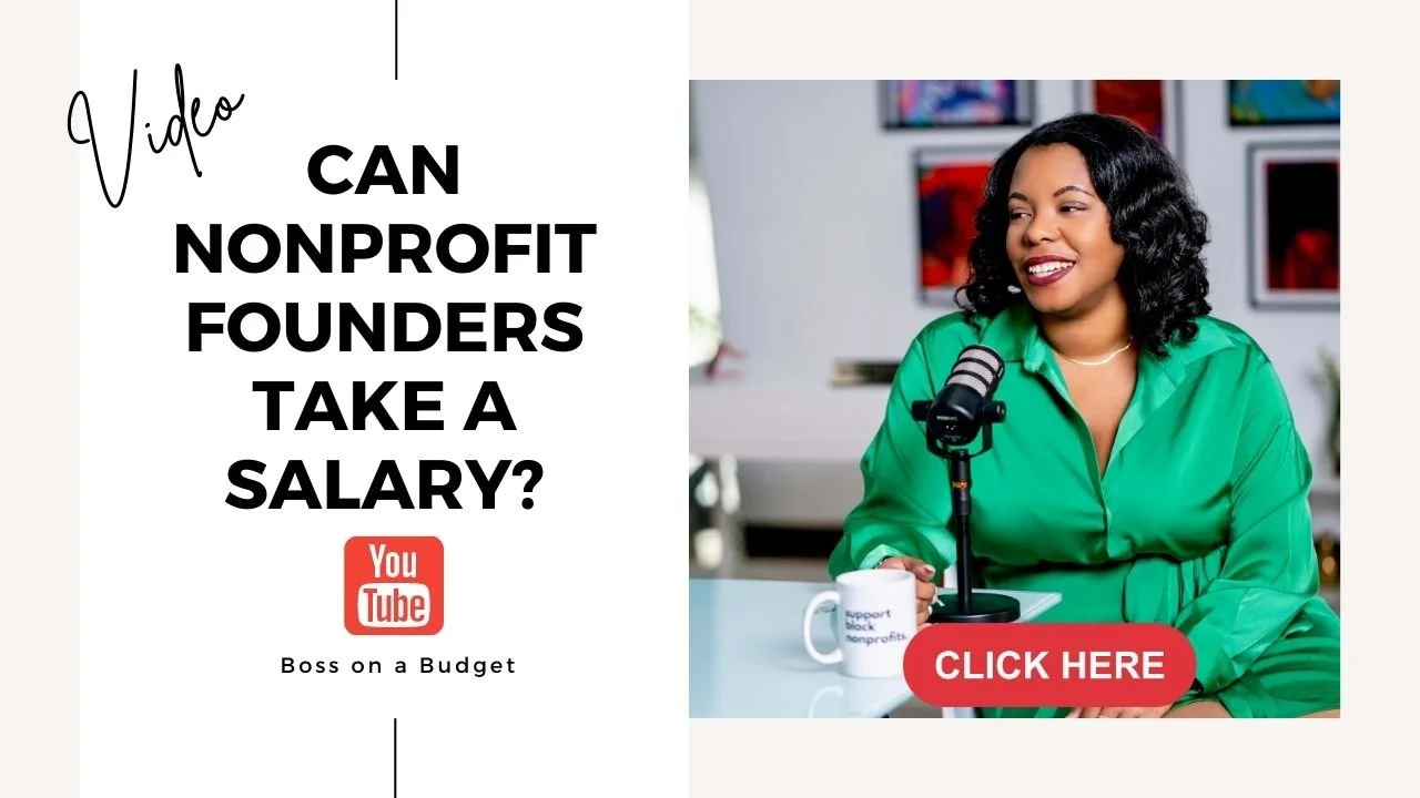 How to Get Paid as a Nonprofit Founder — Boss on a Budget
