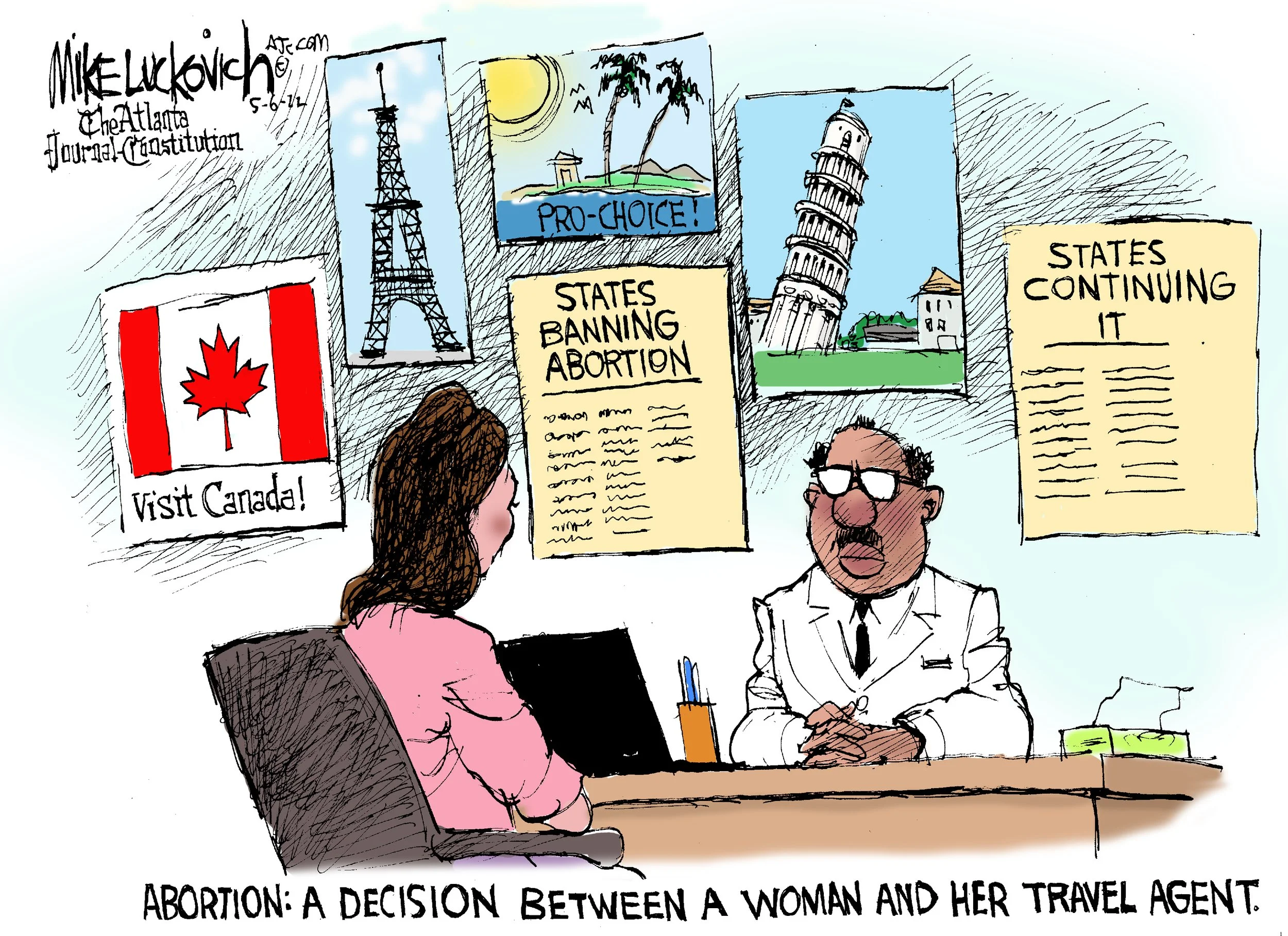 Mike Luckovich Cartoons