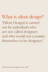 Silent Design: Can anyone be a designer? — ula kaniuch