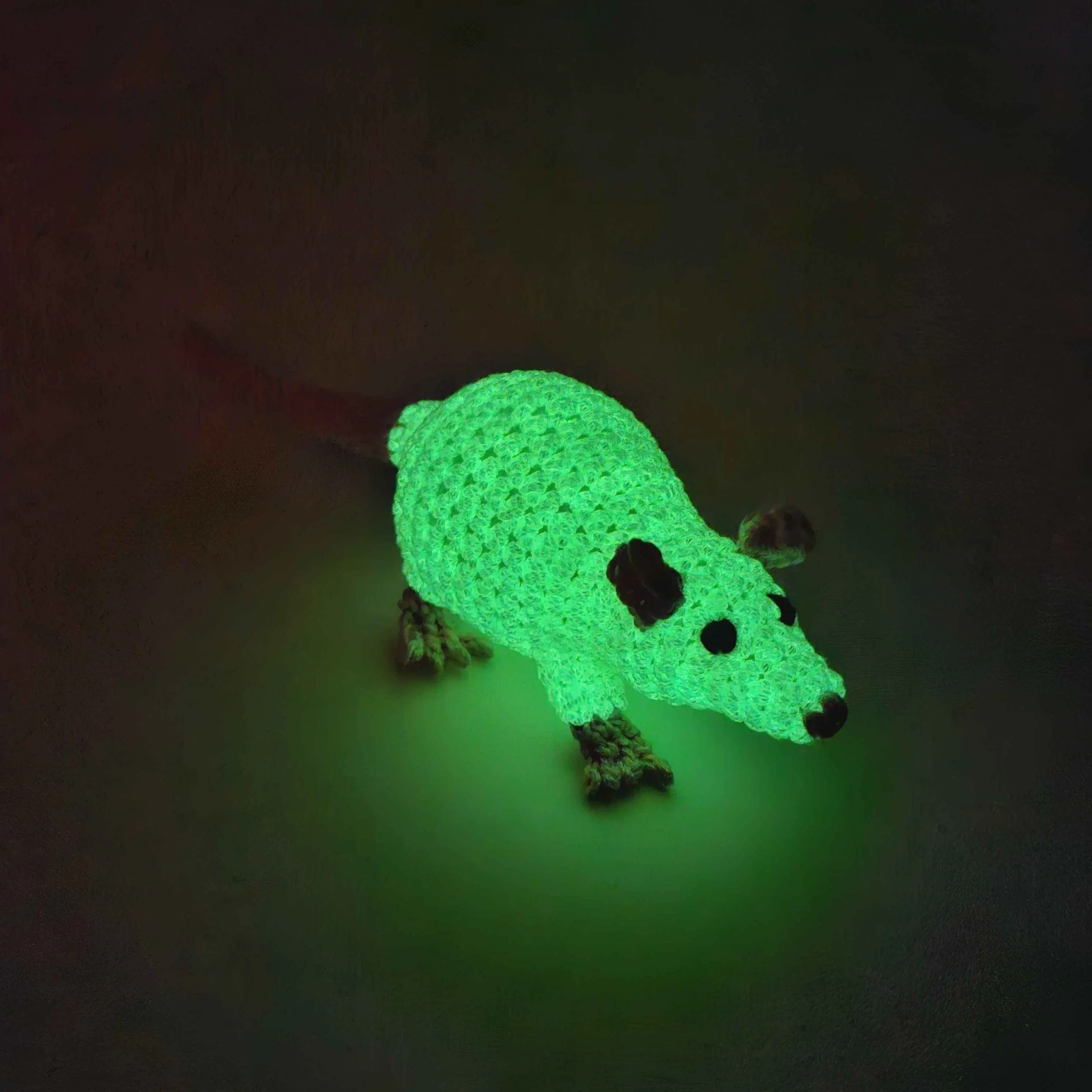 Does this Yarn *Actually* Glow in the Dark? — Nichet Crochet