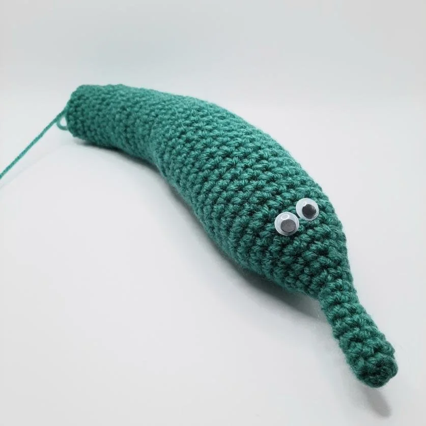 Worm on a String - Free Crochet Pattern by Nichet Crochet — Nichet Crochet