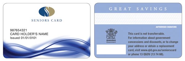 Seniors Cards and Concessions — HON. TIM NICHOLLS MP