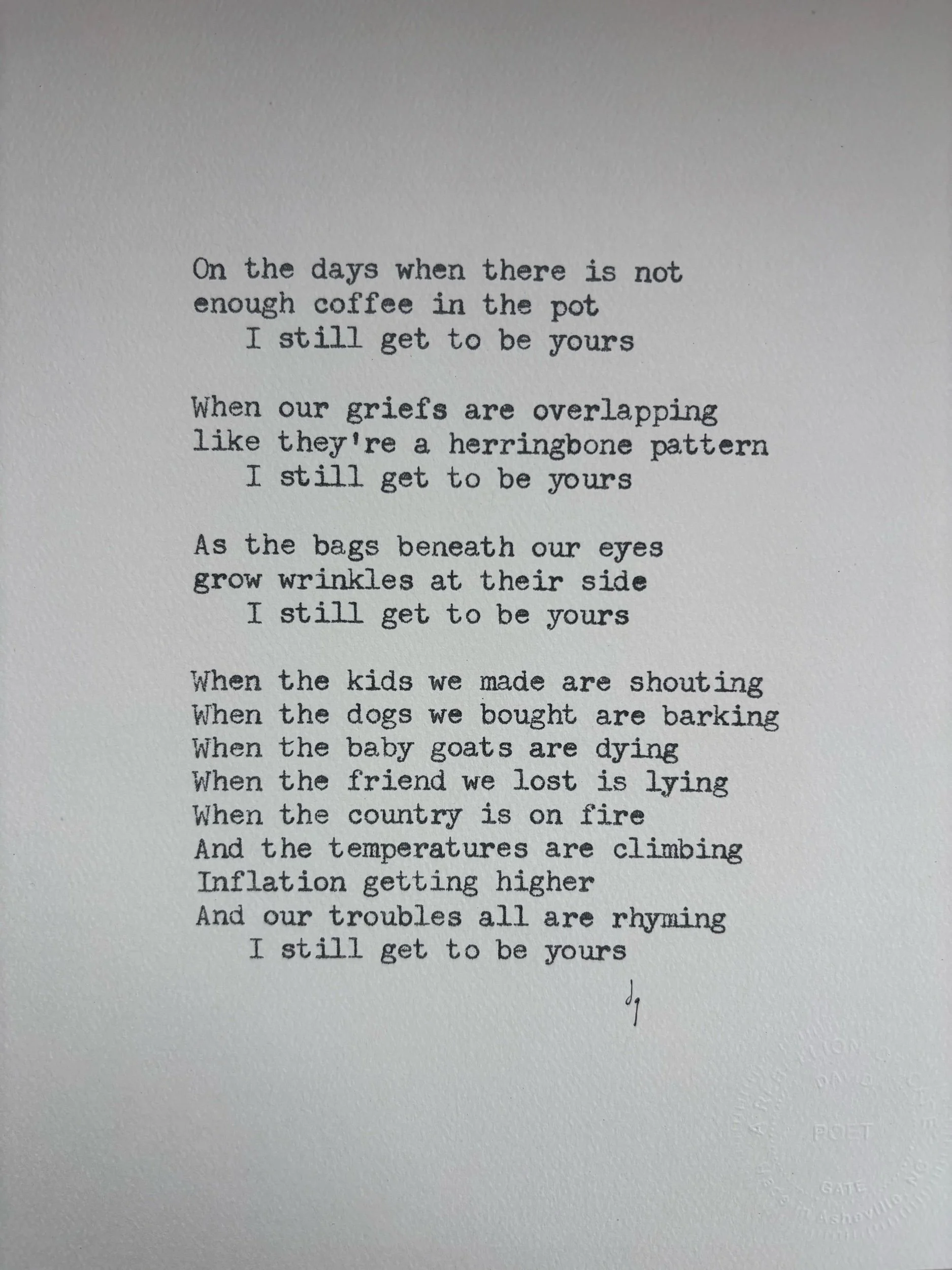 David Gate Poet
