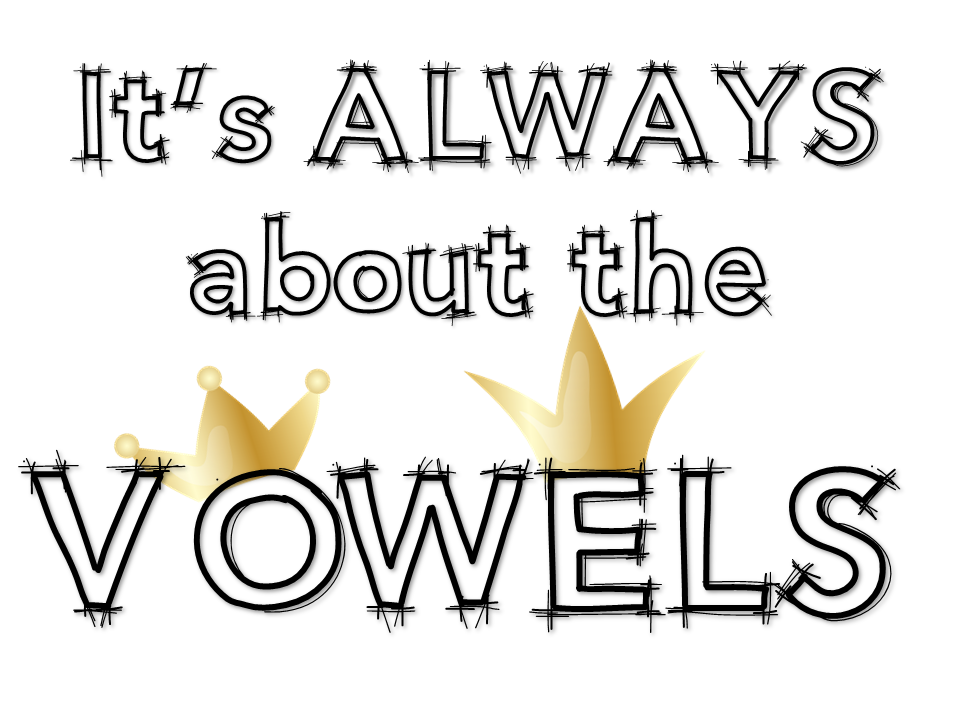 It's All About The Vowels — Reading Rev