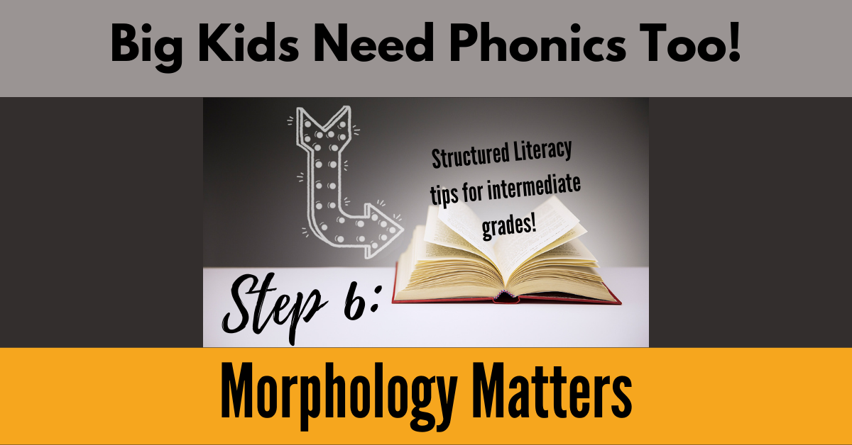 Teaching Prefixes and Suffixes: Morphology Matters! — Reading Rev