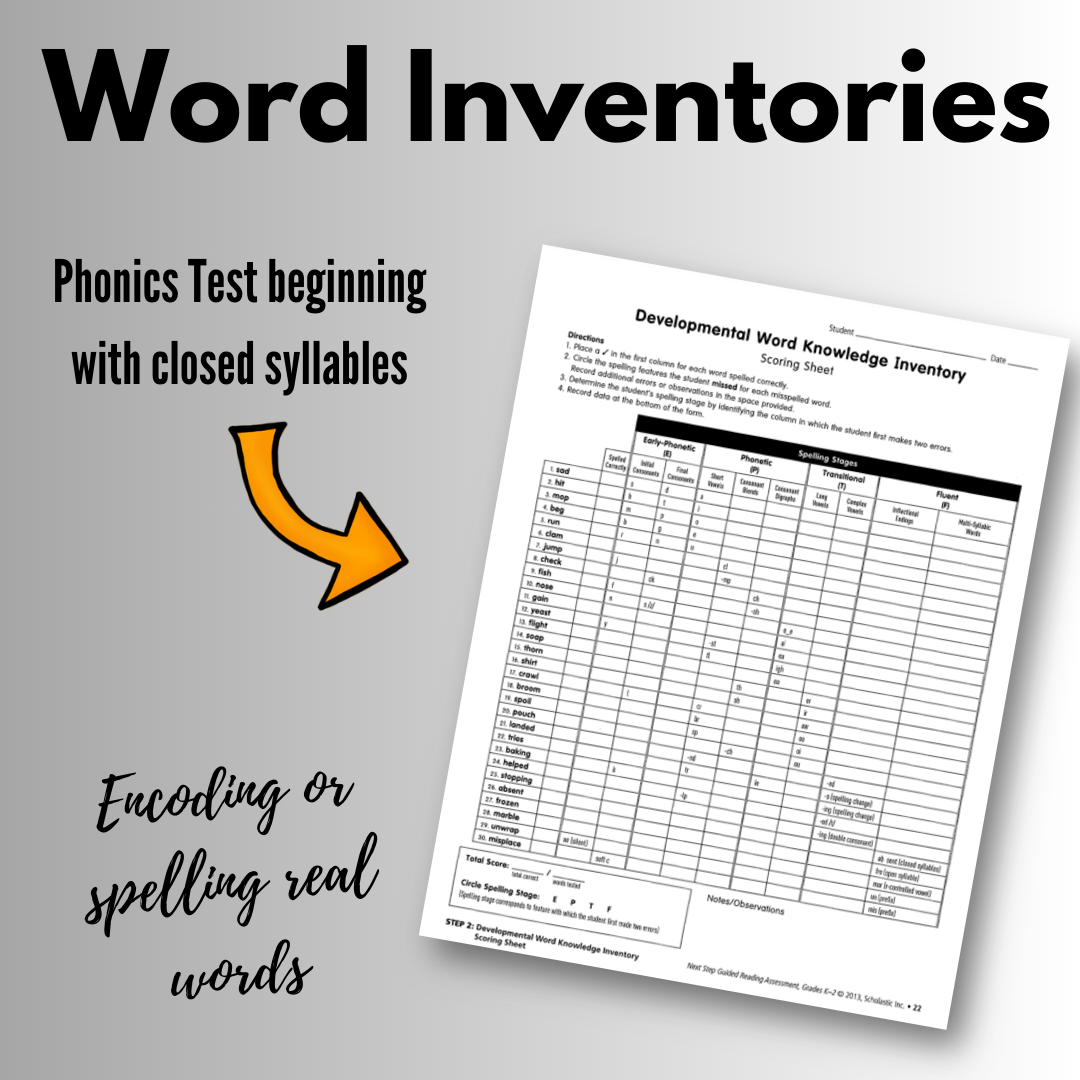 Step 1: Diagnostic Assessments — Reading Rev