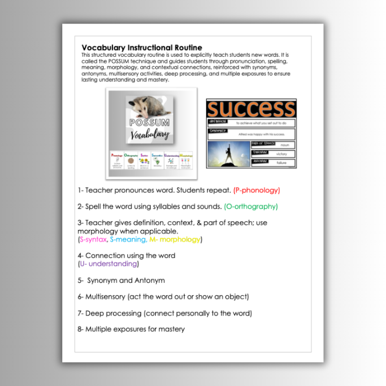 Consistency Counts: How Instructional Routines Boost Learning — Reading Rev