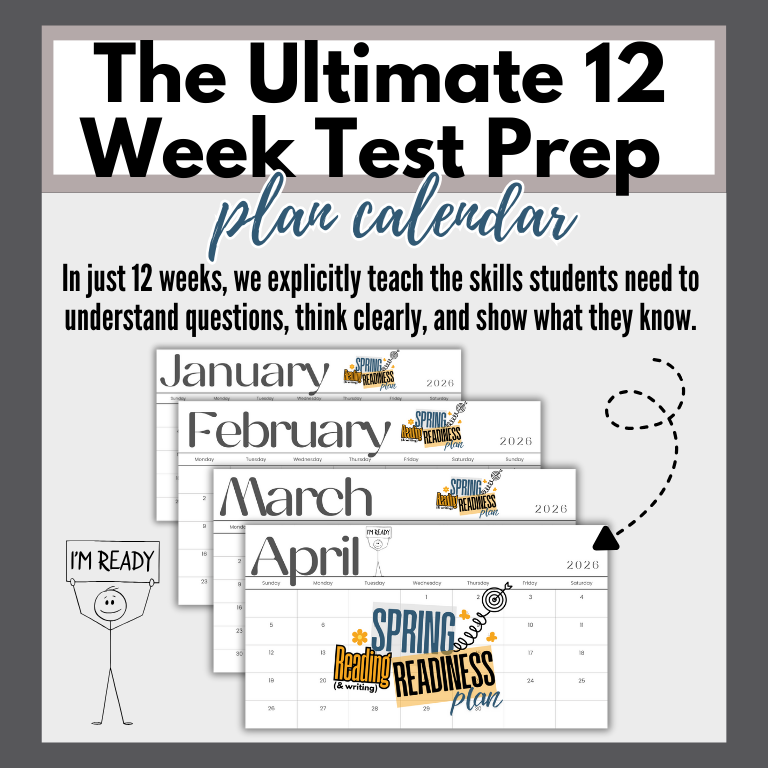 12 Week Test Prep Plan — Reading Rev