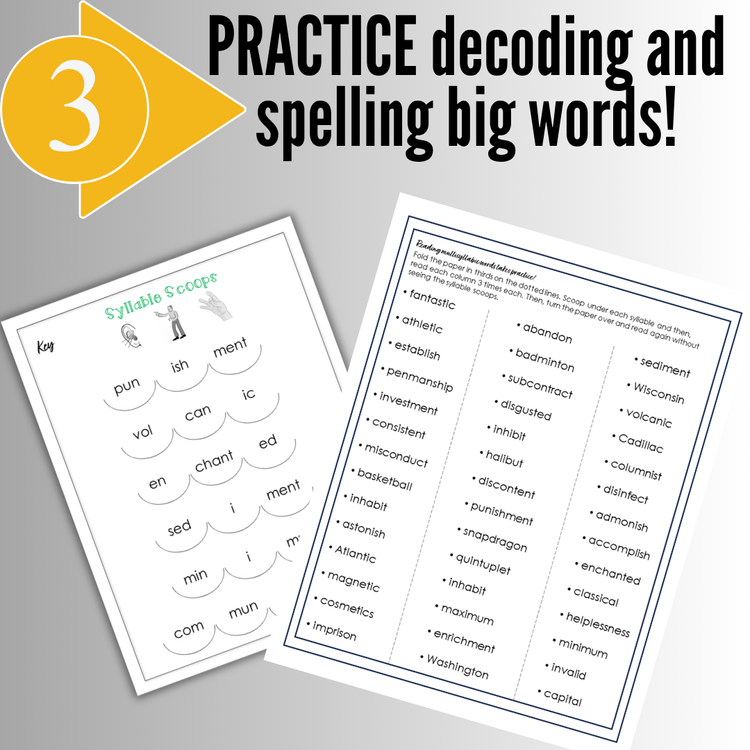 Decoding & Spelling 3+ Syllable Words — Reading Rev
