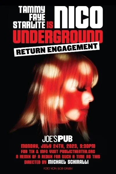 Tammy Faye Starlite’s ‘Nico Underground’ Show Returns To Joe’s Pub July ...