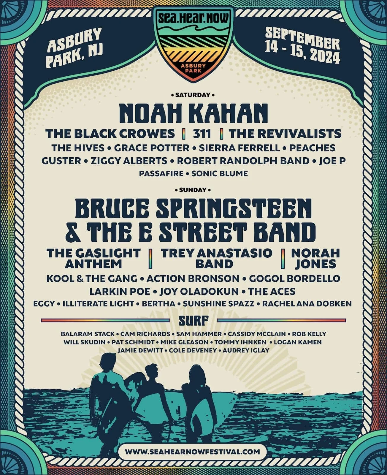 Final Lineup Set for Sea. Hear. Now. Festival — The Jersey Sound