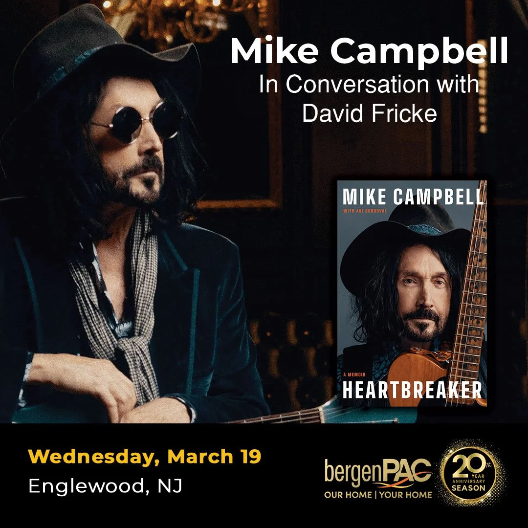 BergenPAC to Host Heartbreaker Mike Campbell in a Q&A Session with ...