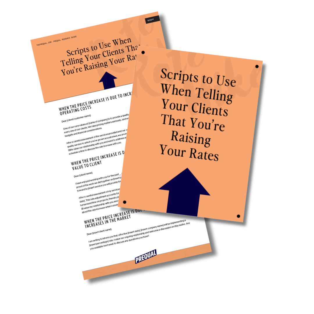Free Scripts for How to Tell Your Clients That You’re Raising Your ...
