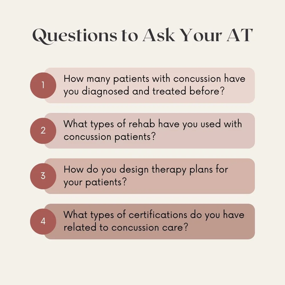 Athletic Trainers — Concussion Alliance