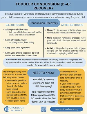 Flyers About Concussion Recovery — Concussion Alliance