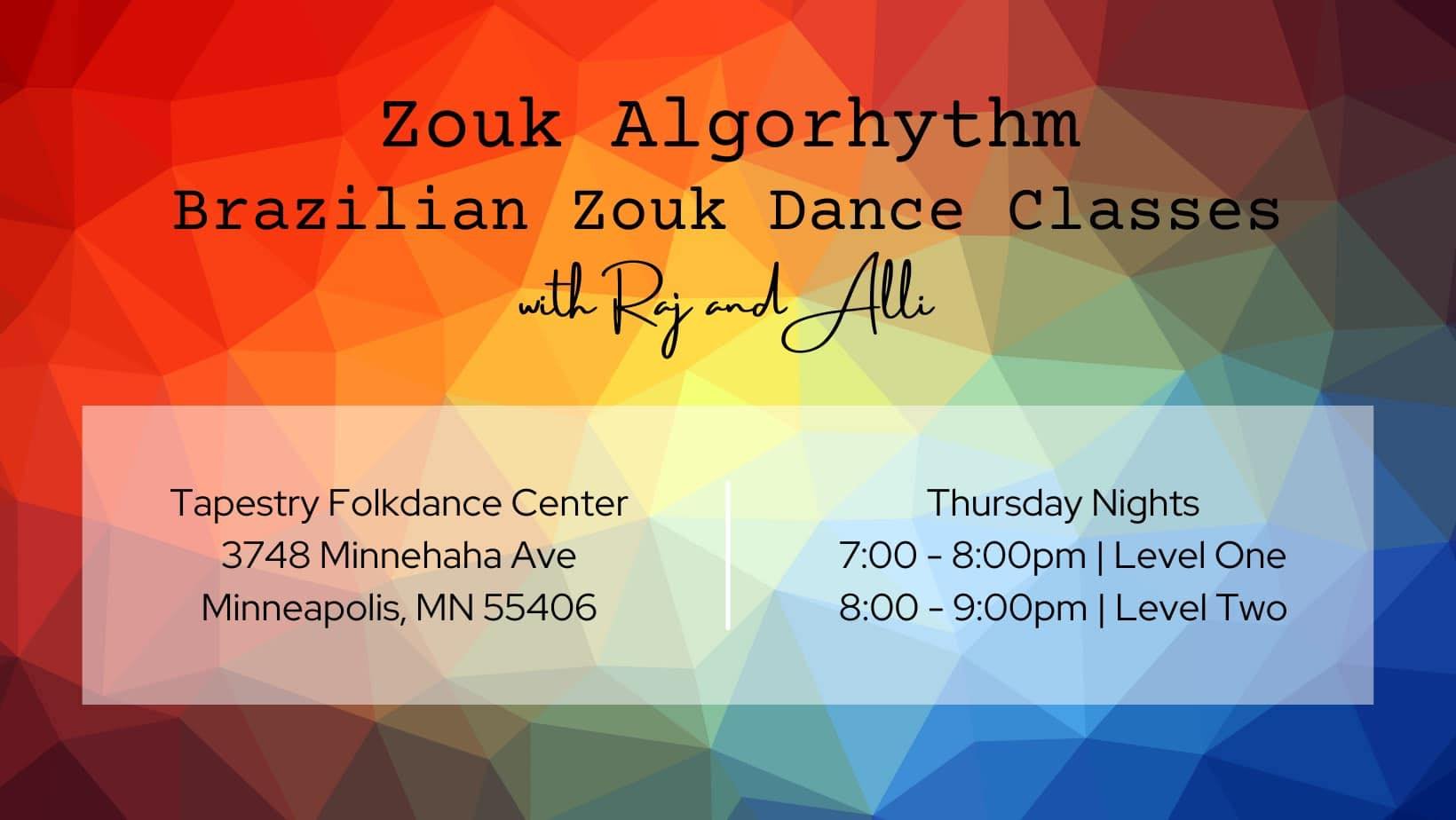 Minneapolis Zouk Classes & Events — Zouk Minneapolis