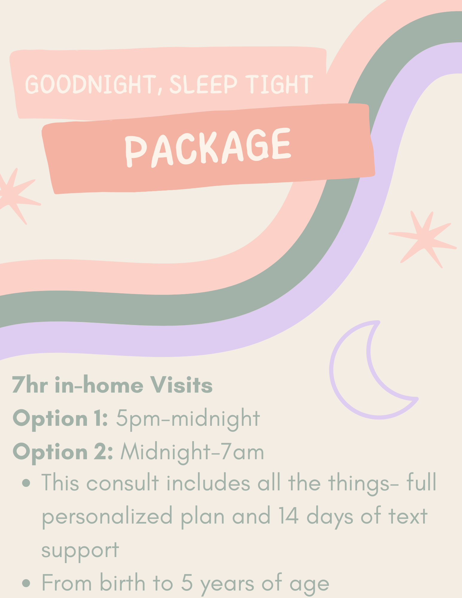 1:1 sleep support packages | Snuggle Bunny Sleep School - Baby Sleep Expert