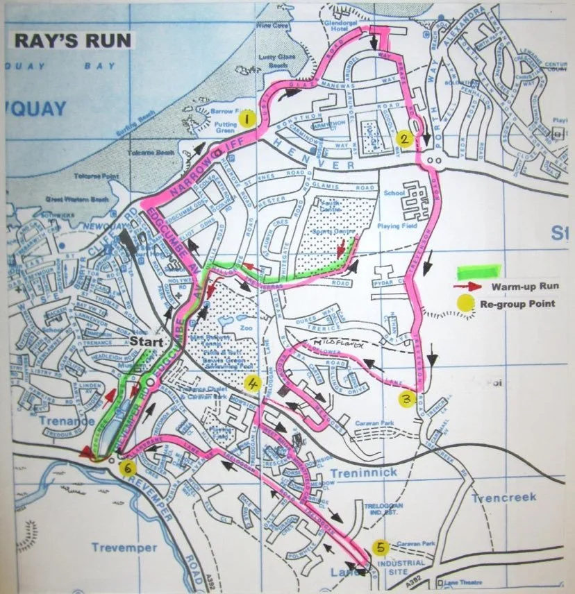 Run Routes — Newquay Road Runners