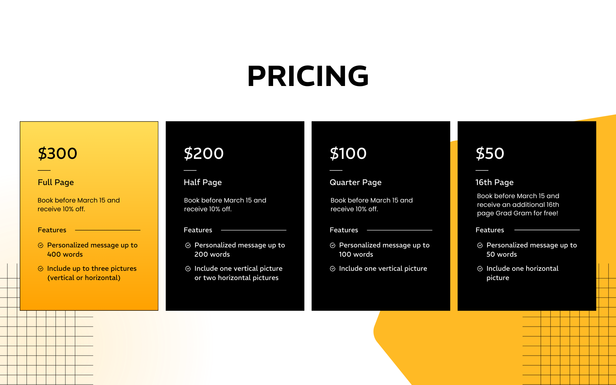 Grad Grams — Beach Media