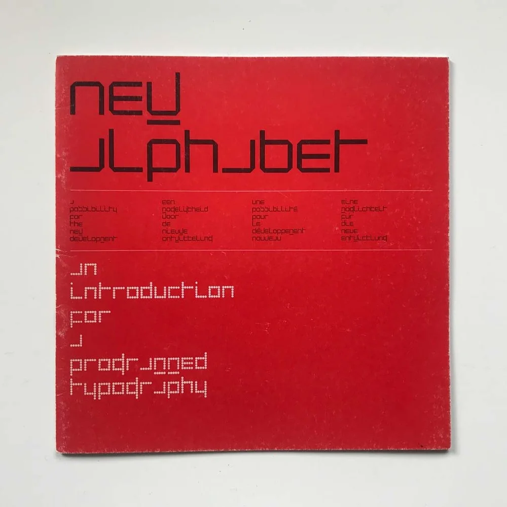 "New Alphabet" - Font chữ thích nghi — The Design Council