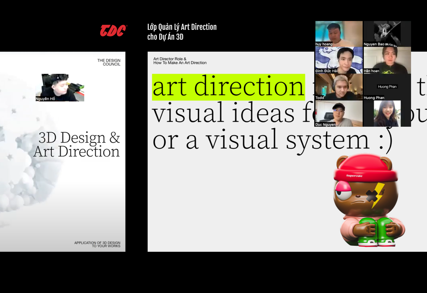WS Quản lý Art cho 3D — The Design Council